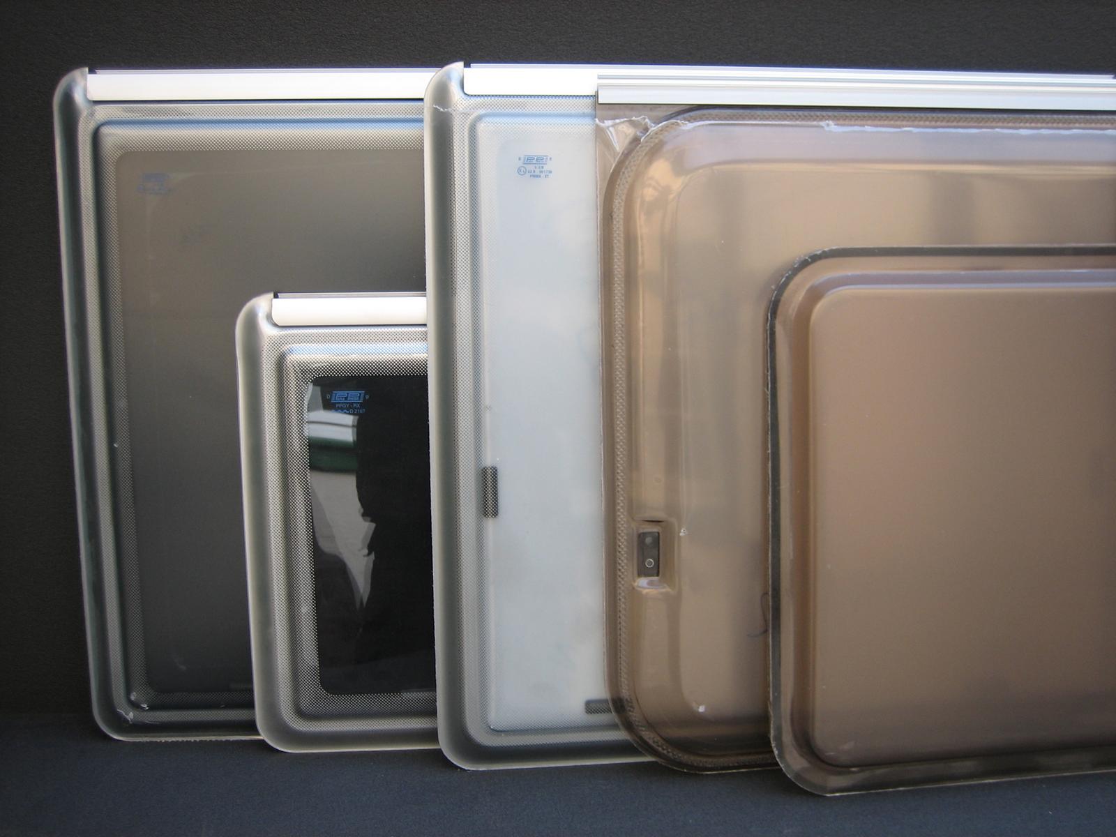 Unsere Wohnwagenfenster